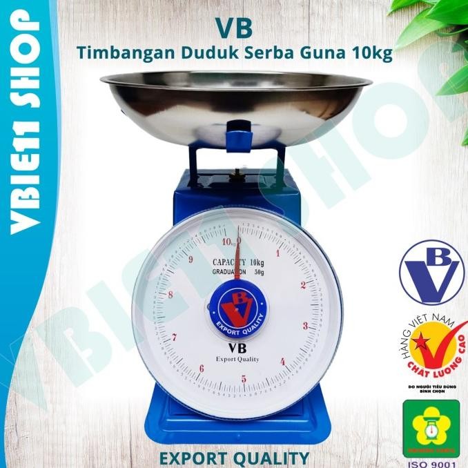 Jual Timbangan Jarum/Analog/Duduk/Laundry/Kue/Buah/Sayur VB 10 kg | Shopee Indonesia