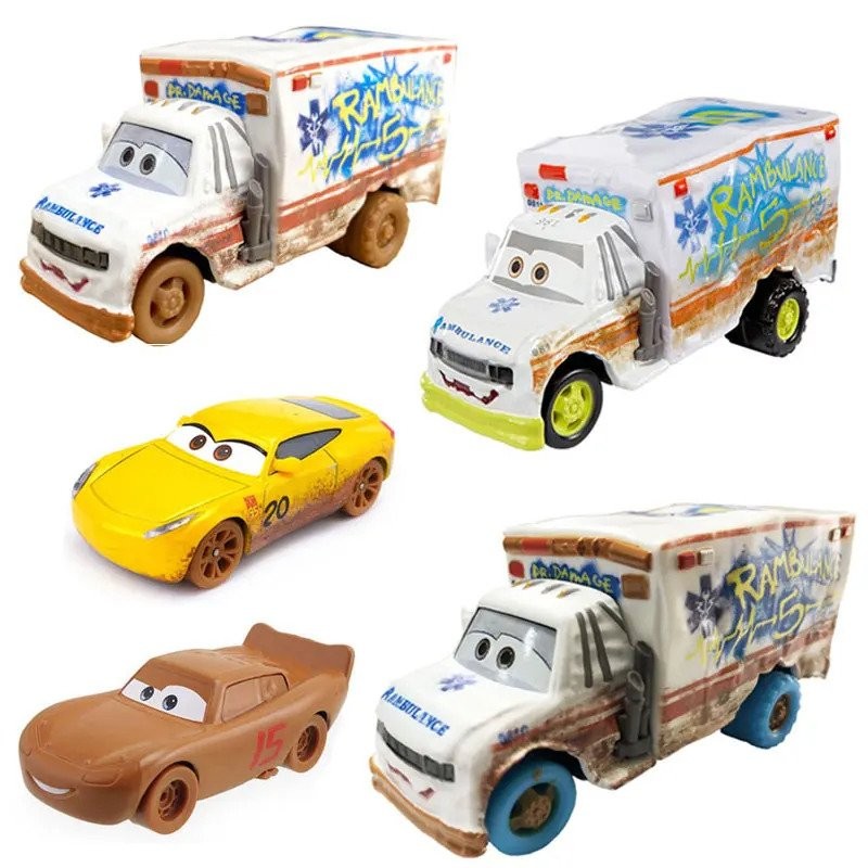 Jual Disney Pixar Cars 3 Lightning McQueen seri Dr Damage, Arvy Cruze ...
