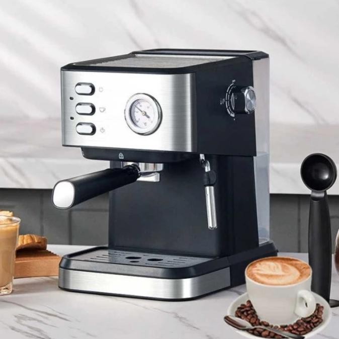Jual Mesin Pembuat Kopi Espresso Americano Coffee Maker Frothing 20 Bar 850W Automatic Coffee ...