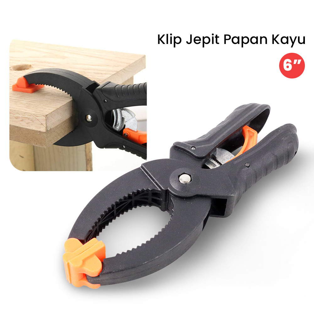 Jual Klip Jepit Papan Kayu Spring Clamp Strong Wood Carpenter 6 Inch ...
