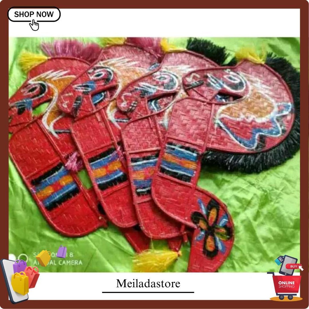Jual Kuda Lumping Gribig / Bambu Jaranan Set Hadiah Pentas Seni Gratis ...