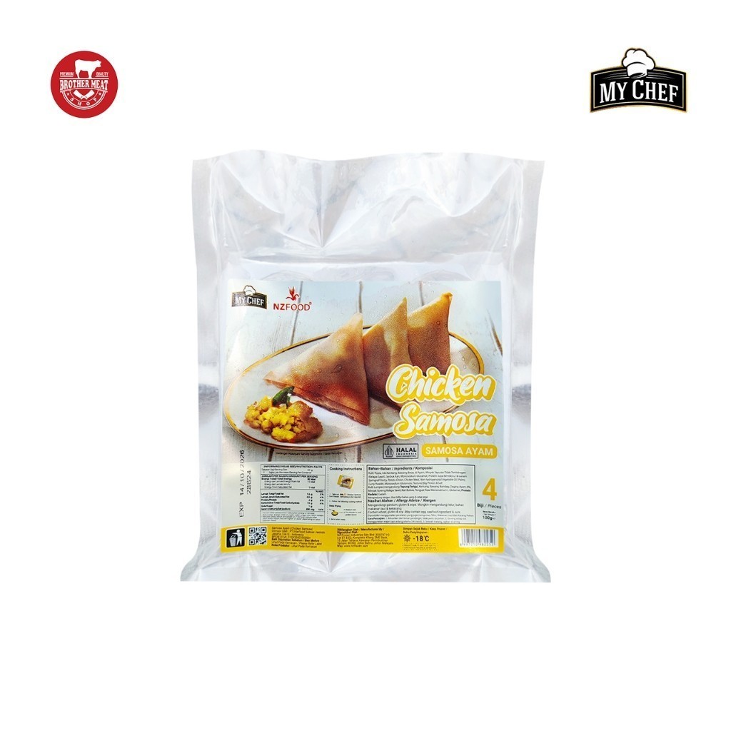 Jual MY CHEF Chicken Samosa Beku - Brothermeatshop | Shopee Indonesia