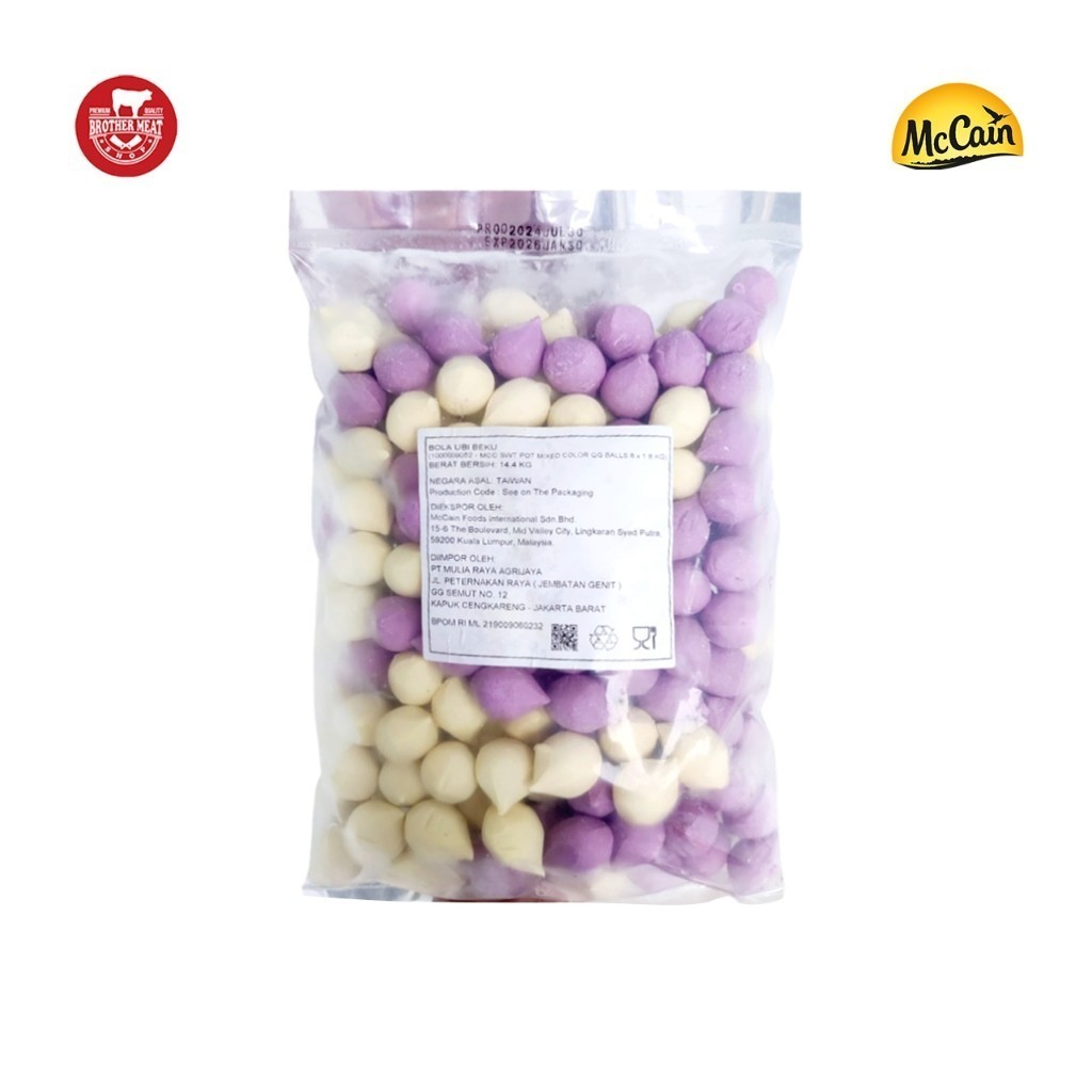 Jual Mccain Sweet Potato Mixed Colour QQ Balls 300gr - Brothermeatshop ...