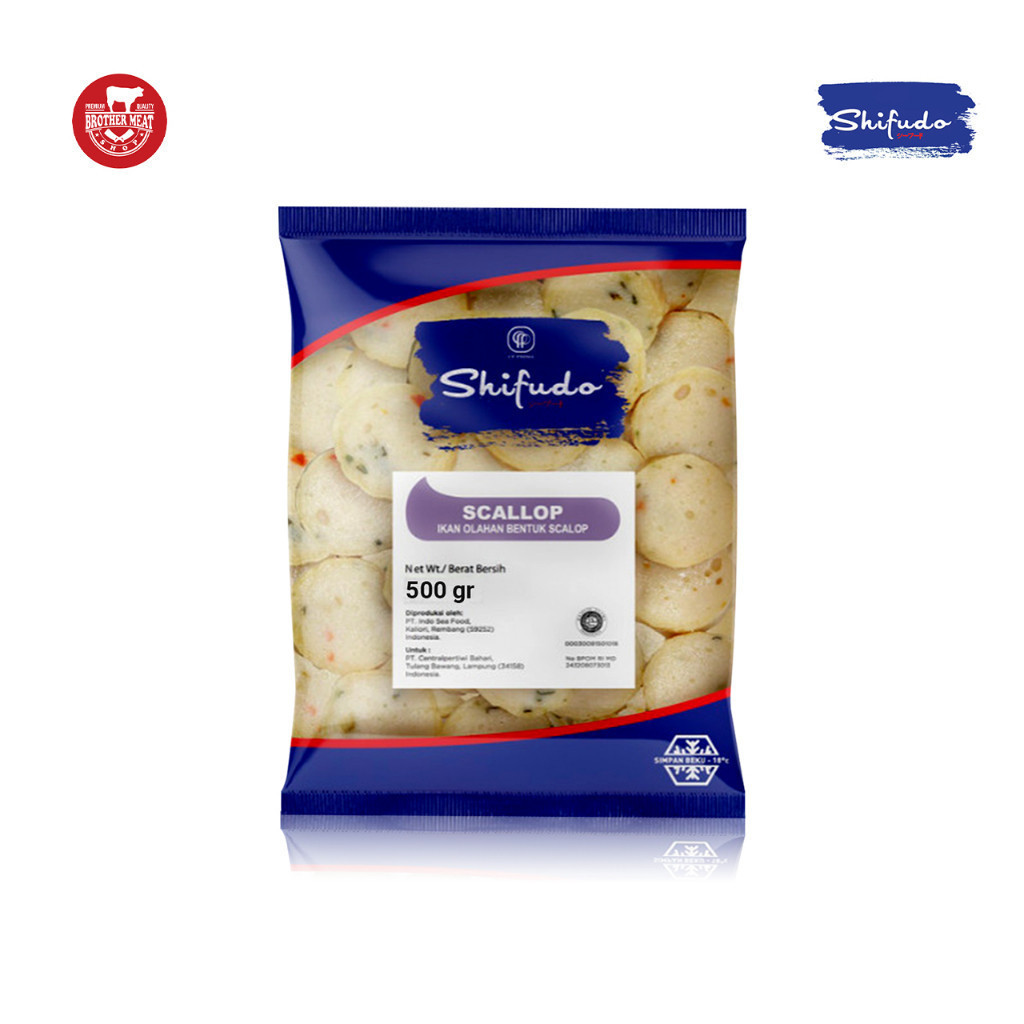Jual SHIFUDO Scallop 500gr - Brothermeatshop | Shopee Indonesia