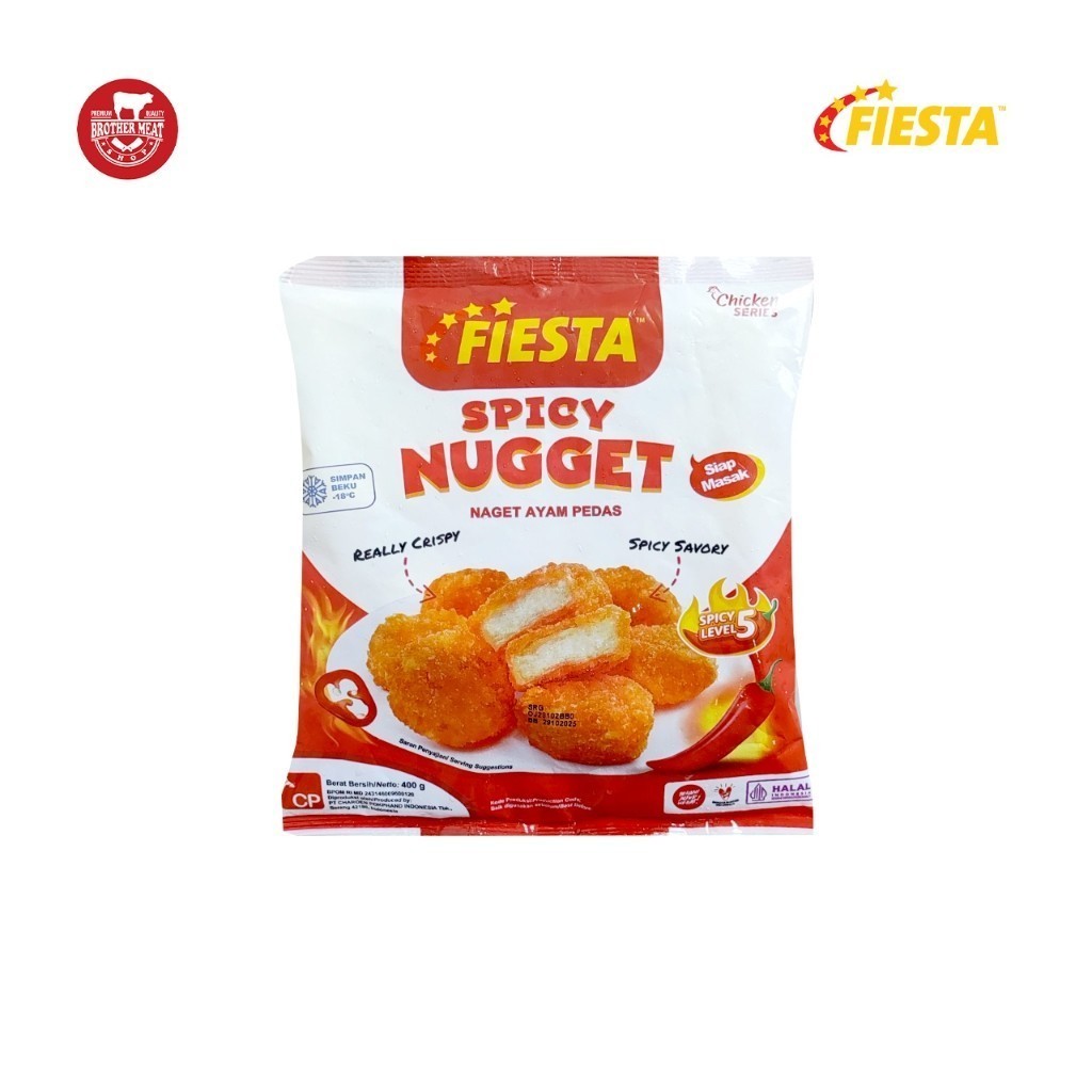 Jual Fiesta Spicy Nugget 400gr, Olahan Daging Ayam - Brothermeatshop ...