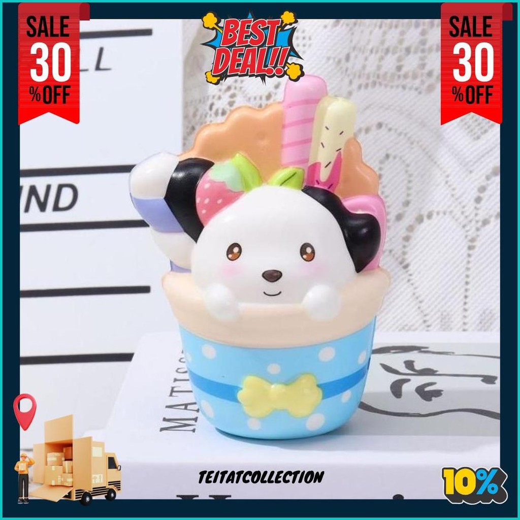 Jual Mainan Squishy Sanrio Melody Hello Kitty Kuromi Pochacco Keroppi ...