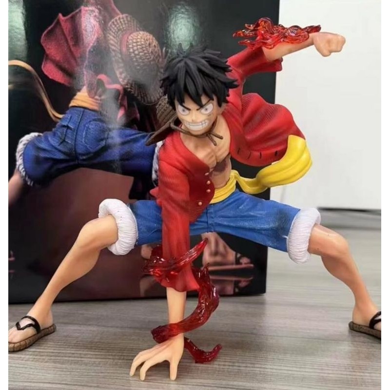 Jual LUFFY GEAR 2 ND FIRE 1 PCS ONE PIECE FIGURE | Shopee Indonesia
