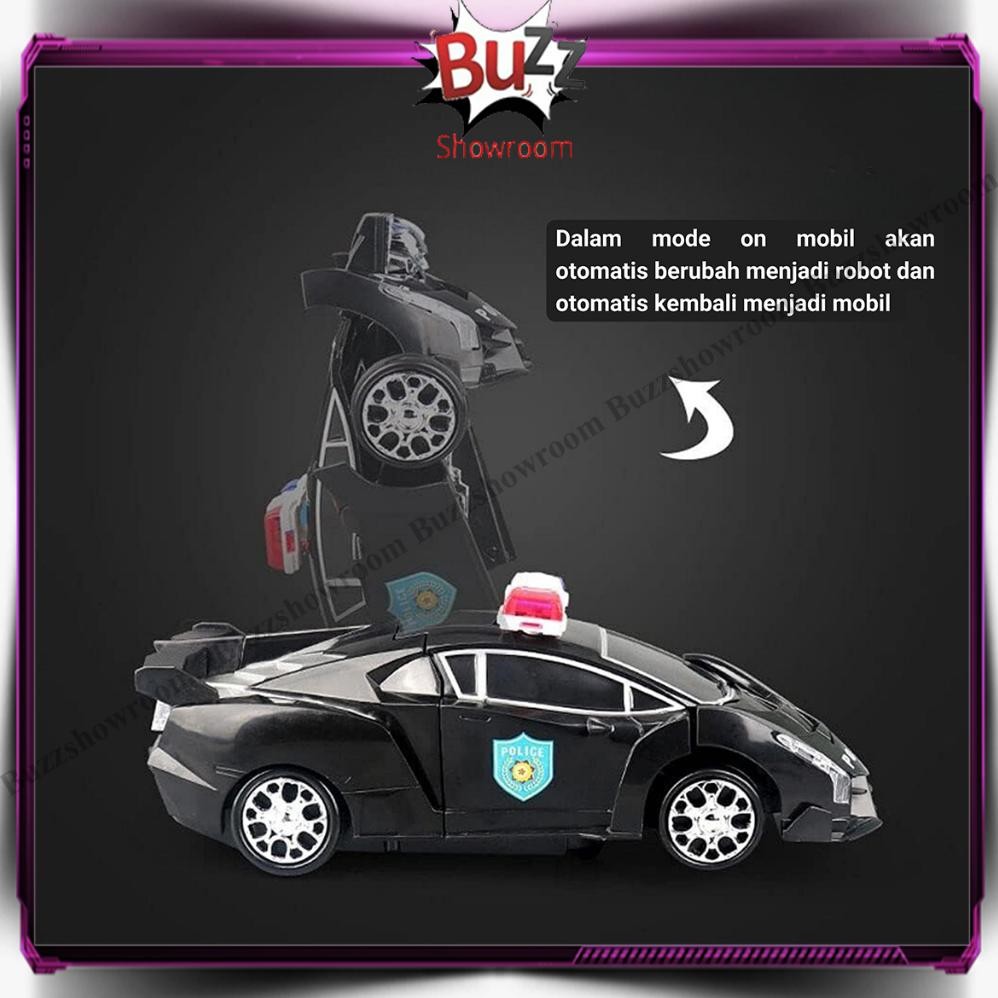 Jual Be09 Mobil Transform Robot Hitam Mainan Anak Transformerr Venom ...