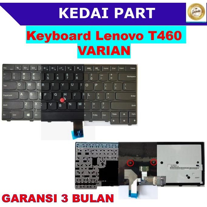 Jual Keyboard Lenovo Thinkpad T460 T470S L450 T470P Backlight Pointer ...