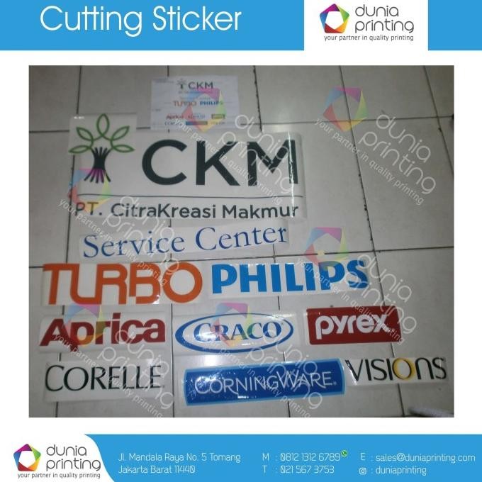 Jual STIKER VINYL OUTDOOR LEBAR 50 CM + CUTTING + LAMINATING HARGA ...