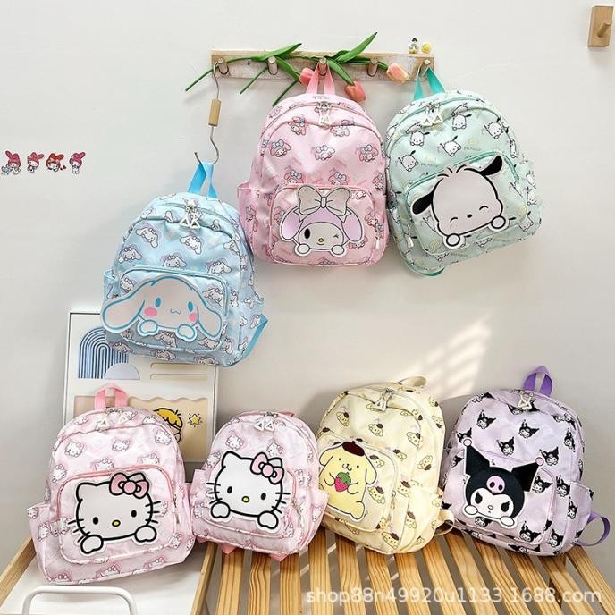 Jual Sale!! Tas Sekolah Anak Tk Paud Sd/ Tas Ransel Backpack Karakter Sanrio Cinamoroll Kuromi ...