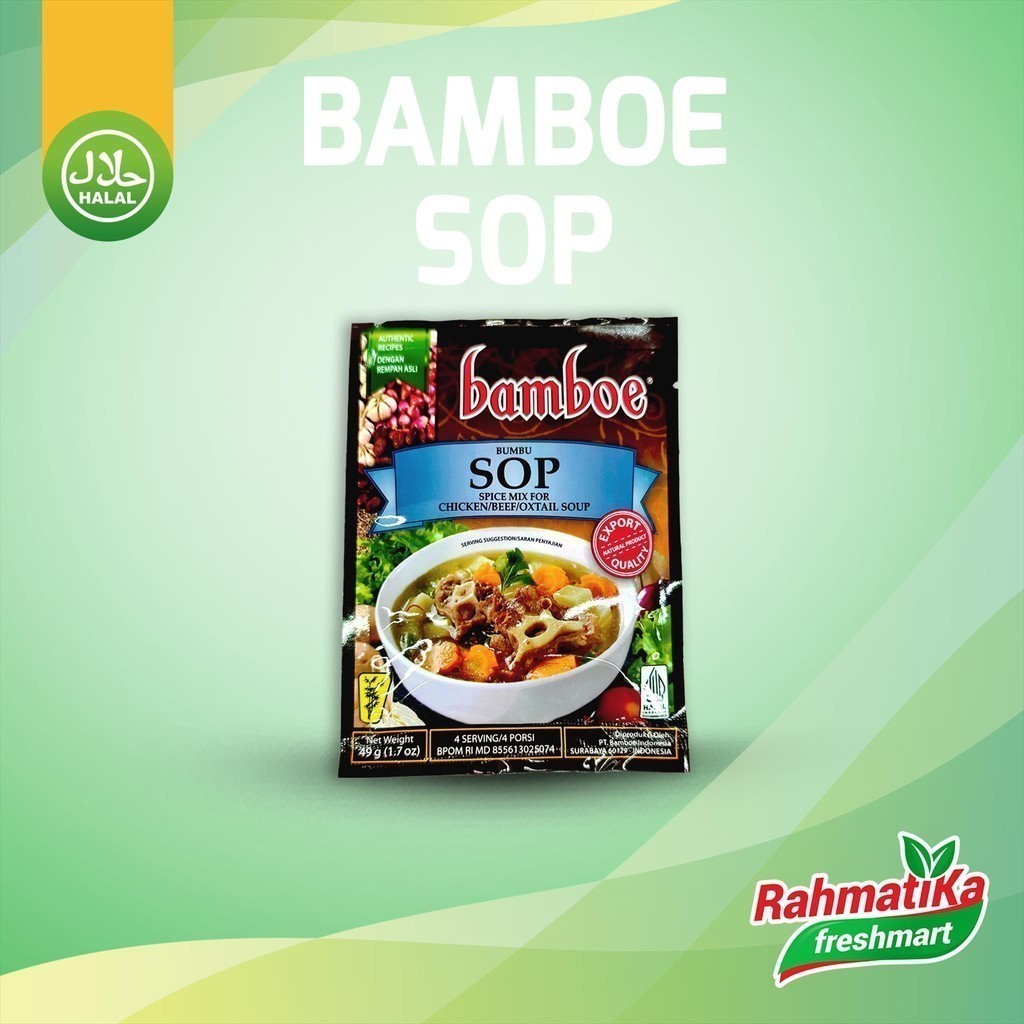 Jual Bamboe Sop / Bumbu Instan 50 g | Shopee Indonesia