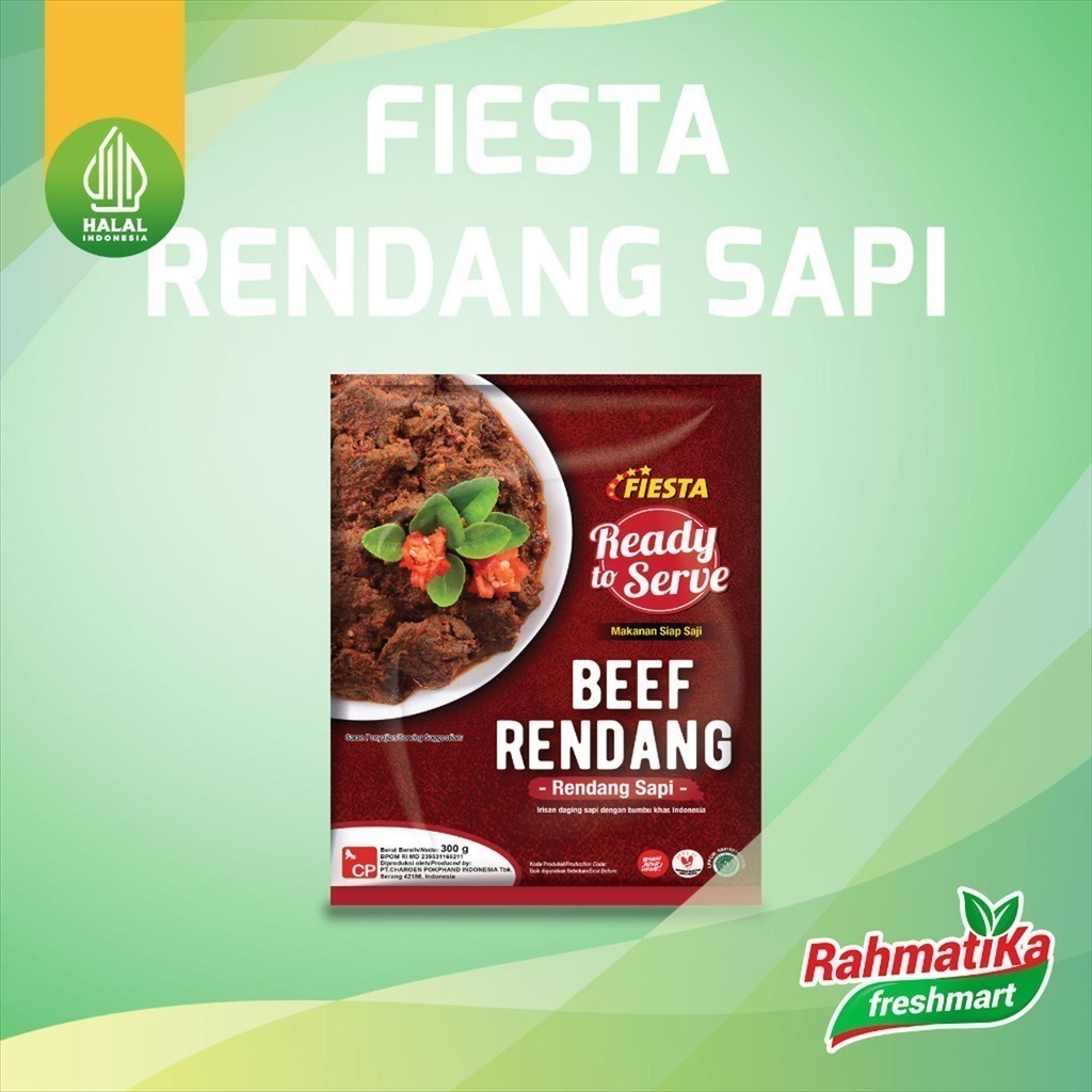 Jual Fiesta Ready To Serve Beef Rendang / Rendang Sapi 300 gr | Shopee ...