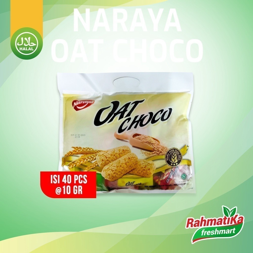 Jual Naraya Oat Choco 400 gram (Snack) | Shopee Indonesia