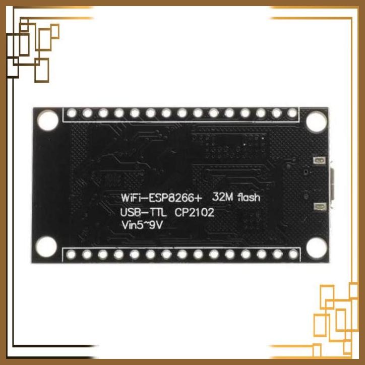 Jual [AHS] WEMOS NODEMCU V3 CP2102 LUA ESP8266 PLUS EXTRA FLASH MEMORY 32M | Shopee Indonesia