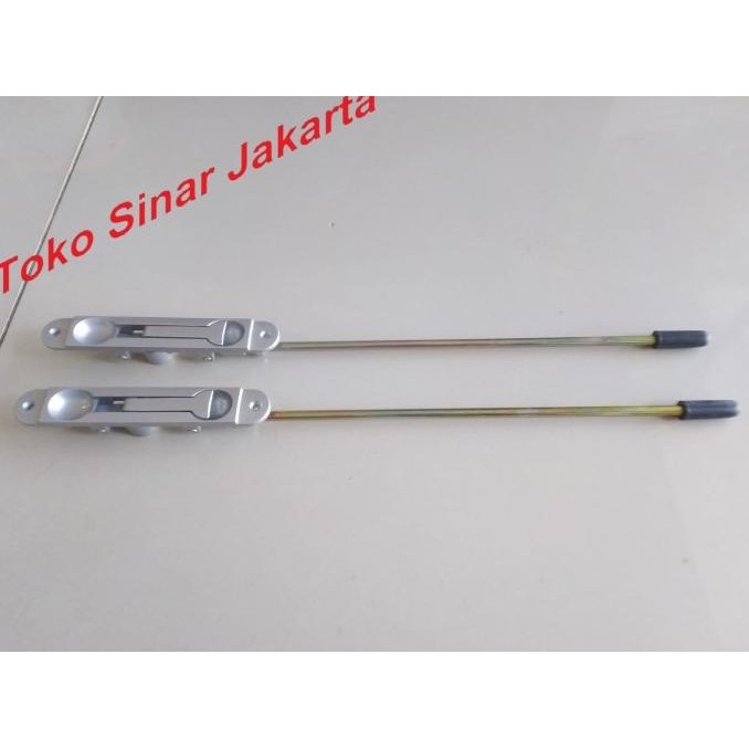 Jual #####] Grendel Pintu Tanam SILVER PERAK PERSET Slot Selot Pintu ...