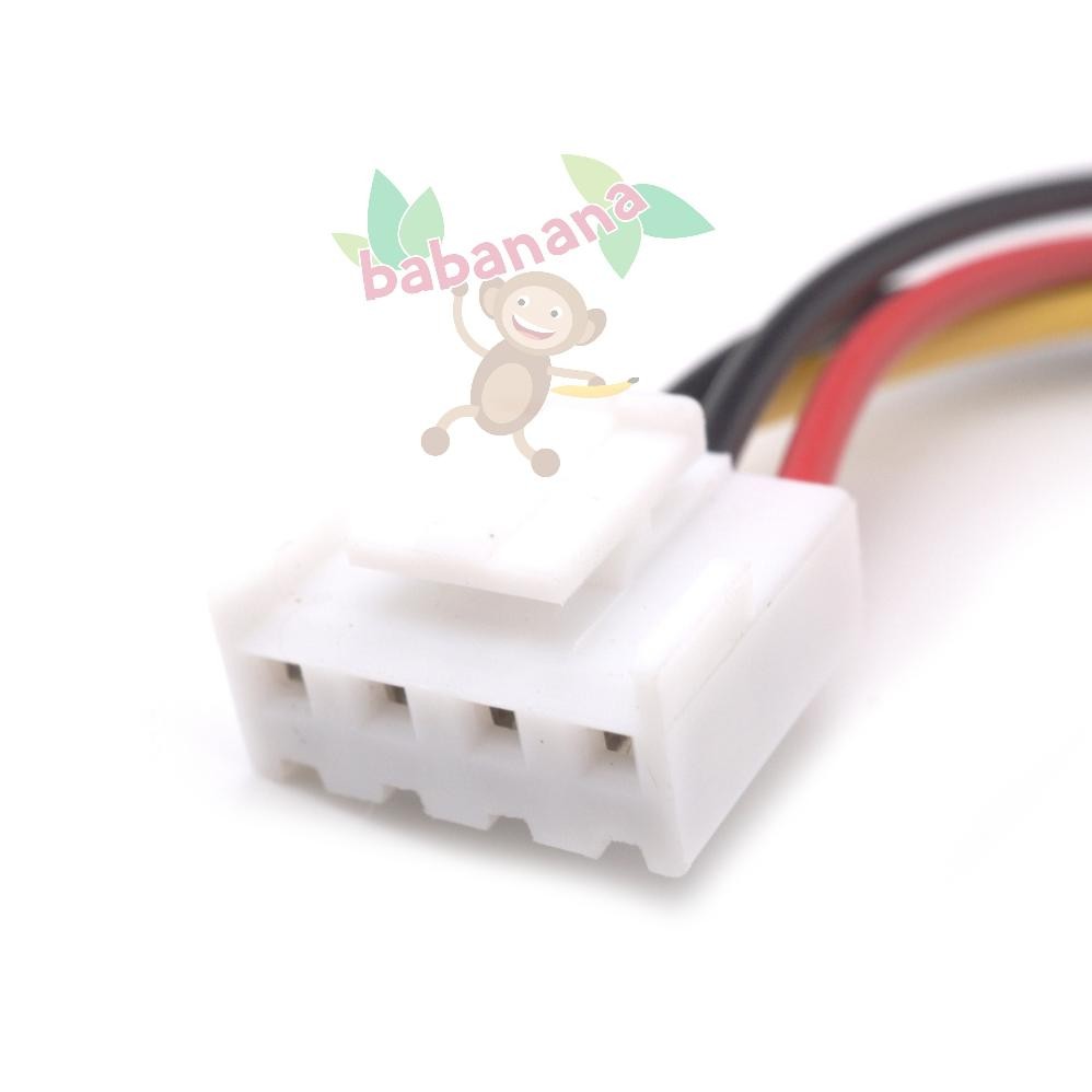 Jual Kabel Power Dvr Cctv Sata Adapter To 4 Pin Fdd Converter Cable Hdd ...