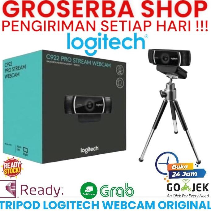 Jual Tripod Webcam Logitech C922 C920 Pro Original - Tripod Logitech ...