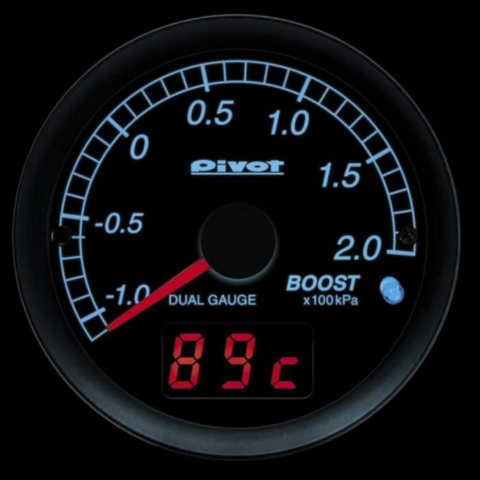 Jual Boost Meter Pivot Dual Gauge Original Dan Terpercaya | Shopee ...