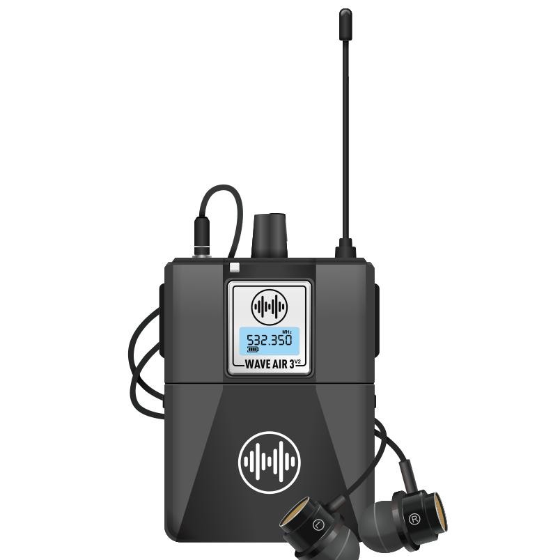 Jual Wave Air 3 Wireless Iem System Stage Panggung Wave Audio Monitor ...