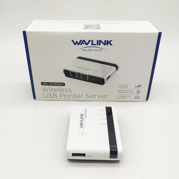 Jual Usb Printer Server Wavlink Wl-Nu516Ui Co | Shopee Indonesia