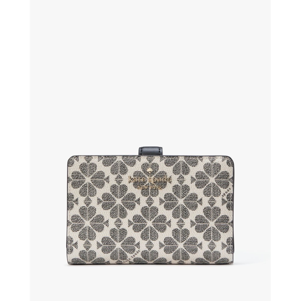 Jual Kate Spade Spade Flower Medium Compact Bifold Wallet - Dompet ...