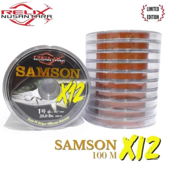 Jual HARGA DISC - Benang PE Samson X12 100m by Relix Nusantara Senar Pancing Kuat Connec ...