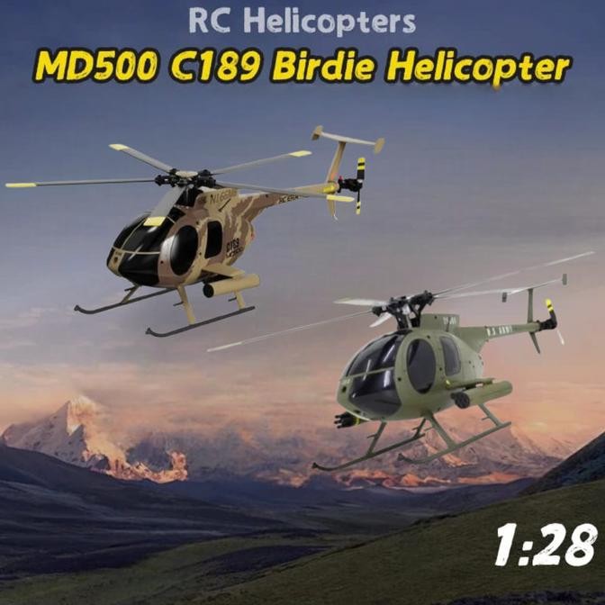 Jual Promo Rc Era Rc Helikopeter C189 Helicopter Md500 Brushless 6-Axis ...