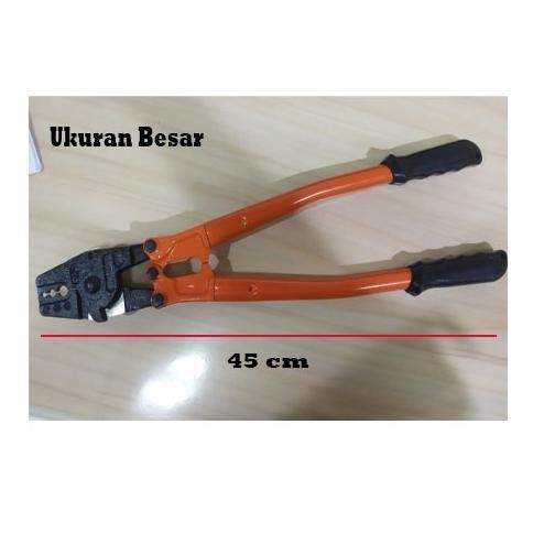 Jual Tang Pemasang Ring Aluminium Crimp Ferrule Tool Dan Pemotong Kawat ...