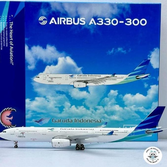 Jual 1/400 GARUDA INDONESIA AIRBUS A330-300 PK-GPY PHOENIX 1:400 SCALE 2904T | Shopee Indonesia