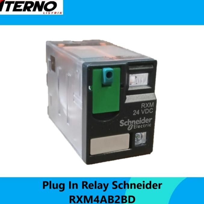 Jual Rxm4Ab2Bd 24Vdc Relay Schneider Socket Rxze1M4C Setara My4N 14 Kaki New Stok | Shopee Indonesia