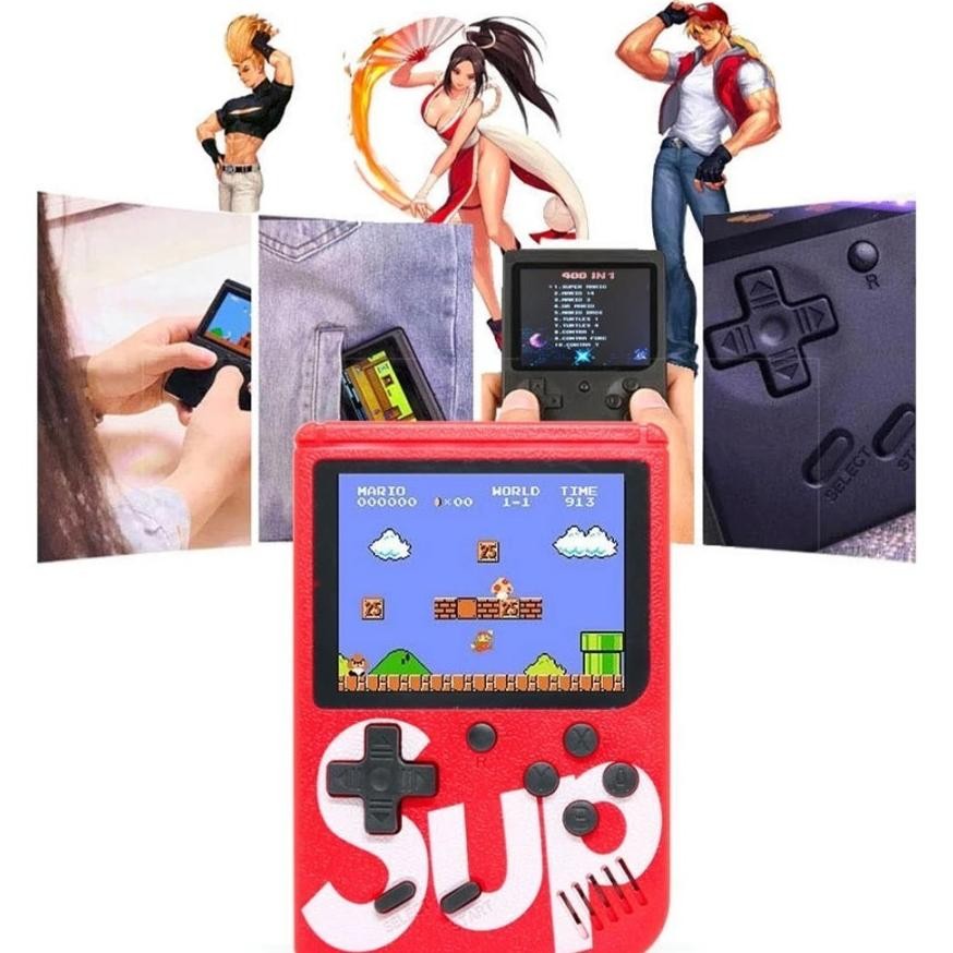 Jual Game boy retro Mini Game Box Mainan Anak Portabel SUP 400 in 1 ...