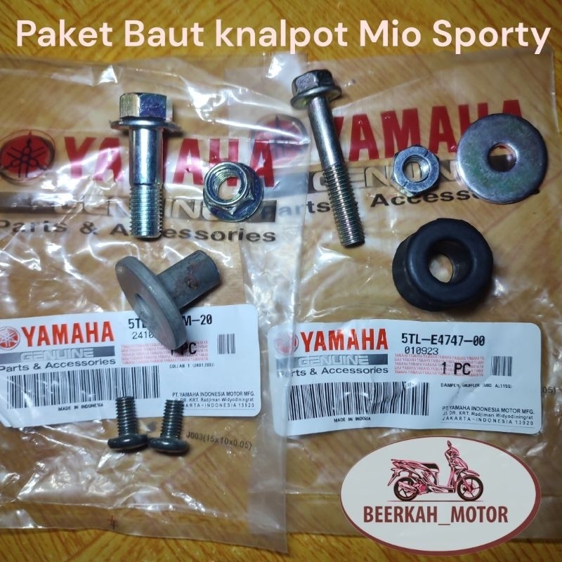Jual Baut knalpot mio Sporty set Tahun 2004-2007 | Shopee Indonesia