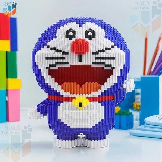 Jual SMY Nano Block Doraemon Big Size Mainan Anak Bricks Education Toys ...