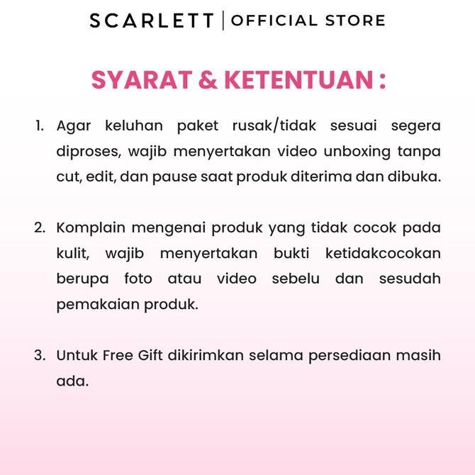 Jual Scarlett Whitening New! Fragrance Brightening Body Lotion Bright Mood Booster Romansa SM88 ...