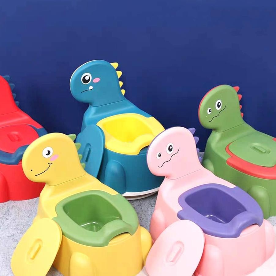 Jual Thoue Potty Toilet Training Ana Pipot Ana Portable Dinoauru Toilet ...
