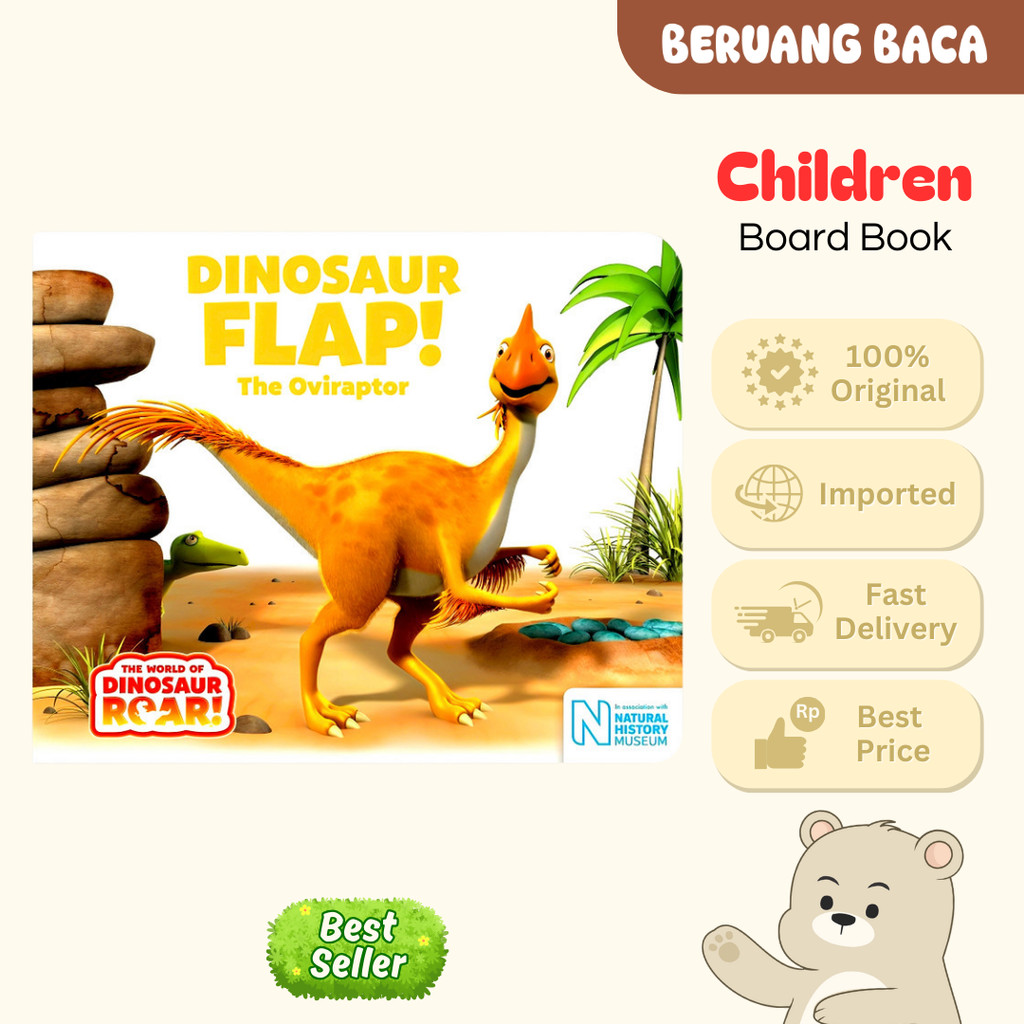 Jual DINOSAUR ROAR: DINOSAUR FLAP! THE OVIRAPTOR | Shopee Indonesia
