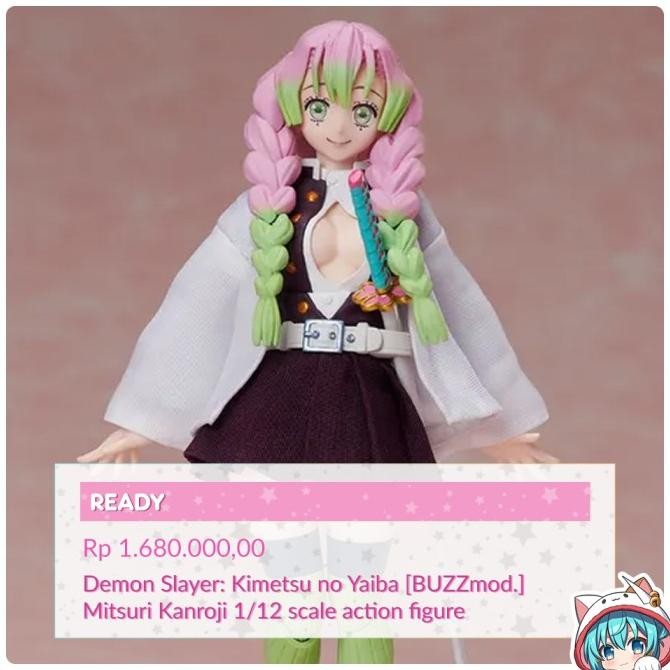 Jual Promo Demon Slayer: Kimetsu No Yaiba Buzzmod. Mitsuri Kanroji 1/12 ...