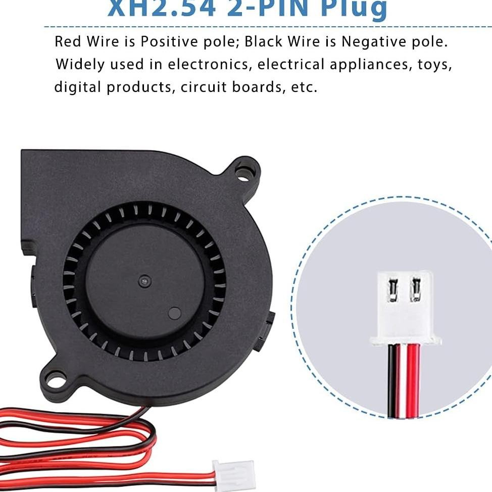 Jual KIPAS PRINTER KIPAS BILED 3D COOLING FAN BLOWER BALL BEARING 6000 ...