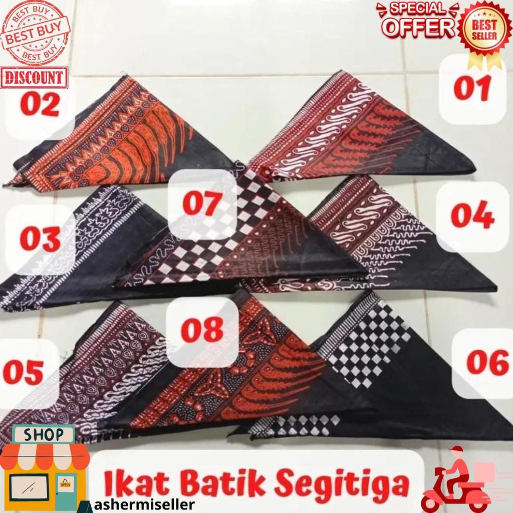 Jual Udeng Batik Segitiga | Ikat Batik Segitiga Blangkon Totopong Beket Iket Jawa Terlaris ...