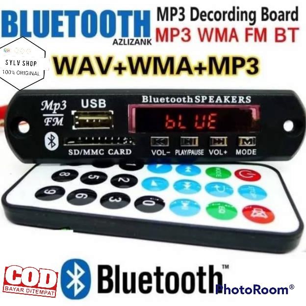 Jual MODUL KIT MP3 BLUETOOTH + FM RADIO MERK BT/VIRE ORIGINAL | Shopee ...