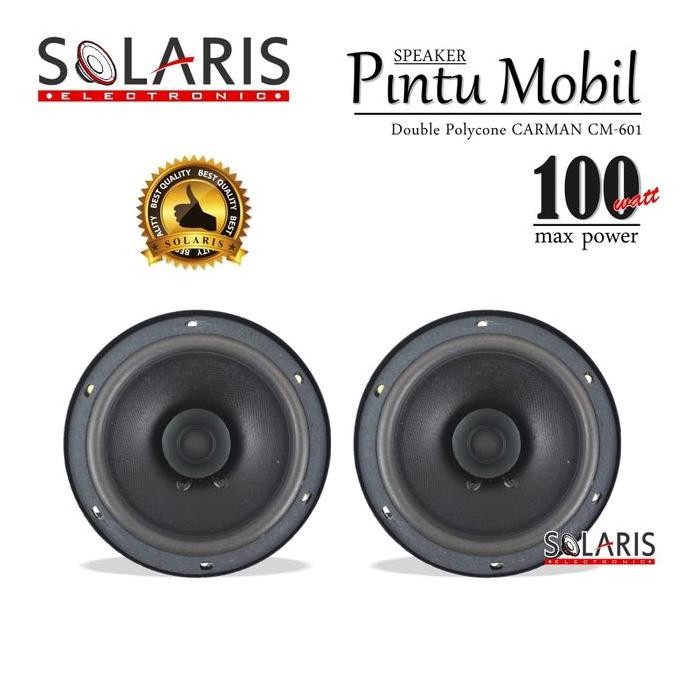 Jual SPEAKER PINTU MOBIL 6 Inch 100 Watt CARMAN CM-601 Car | Shopee ...