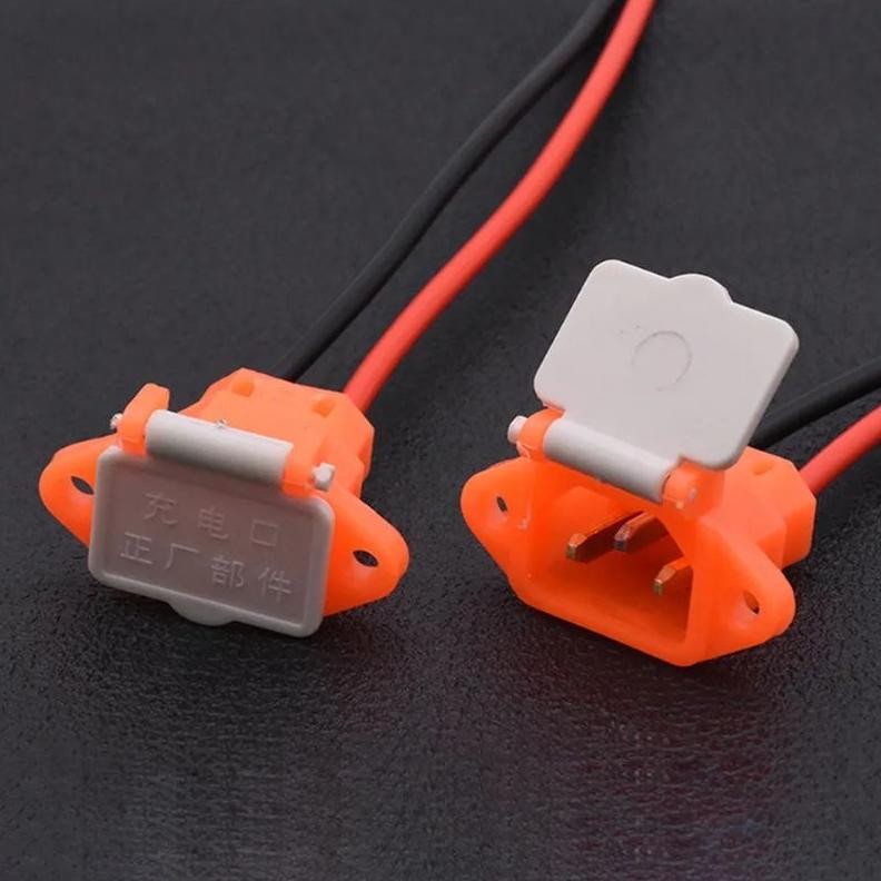 Jual Premium Port Charger Oren Universal Sepeda Listrik Motor Listrik ...