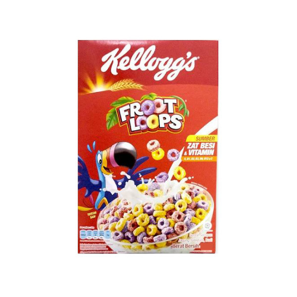 Jual KELLOGGS FROOT LOOPS BOX 150 GR | Shopee Indonesia