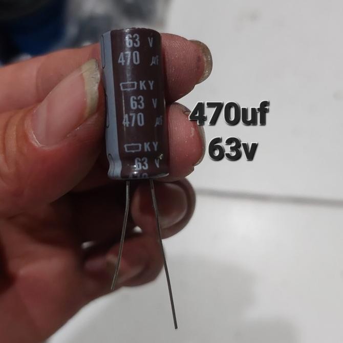 Jual Update elko elco 470uf 63v 470 mikro uf 63 v volt tojil4 Ayo Order ...