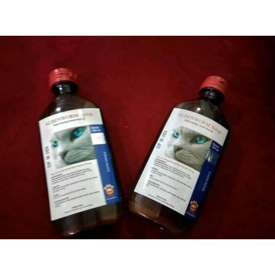 Jual albenworm syrup cat 120ml | Shopee Indonesia