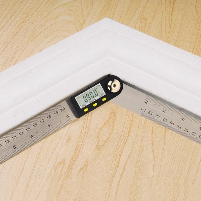 Jual Promo Digital Angle Ruler Protractor Inclinometer Goniometer Penggaris Uji Kemiringan Sudut ...