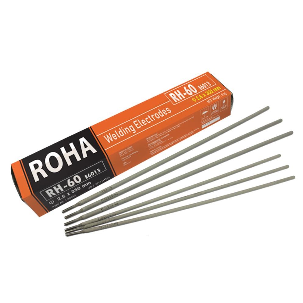 Jual ready !!! ROHA KAWAT LAS | MILD STEEL E6013 (RH-60) AWS A5.1 E6013 ...