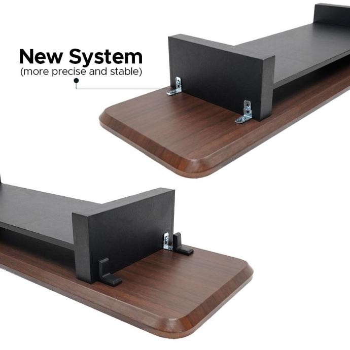 Jual Noir Desk Shelf Monitor Stand Riser Meja / Setup - Large | Shopee ...