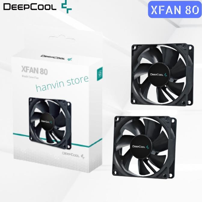 Jual DEEPCOOL Case Fan XFAN 80 - Hydro Bearing | Shopee Indonesia